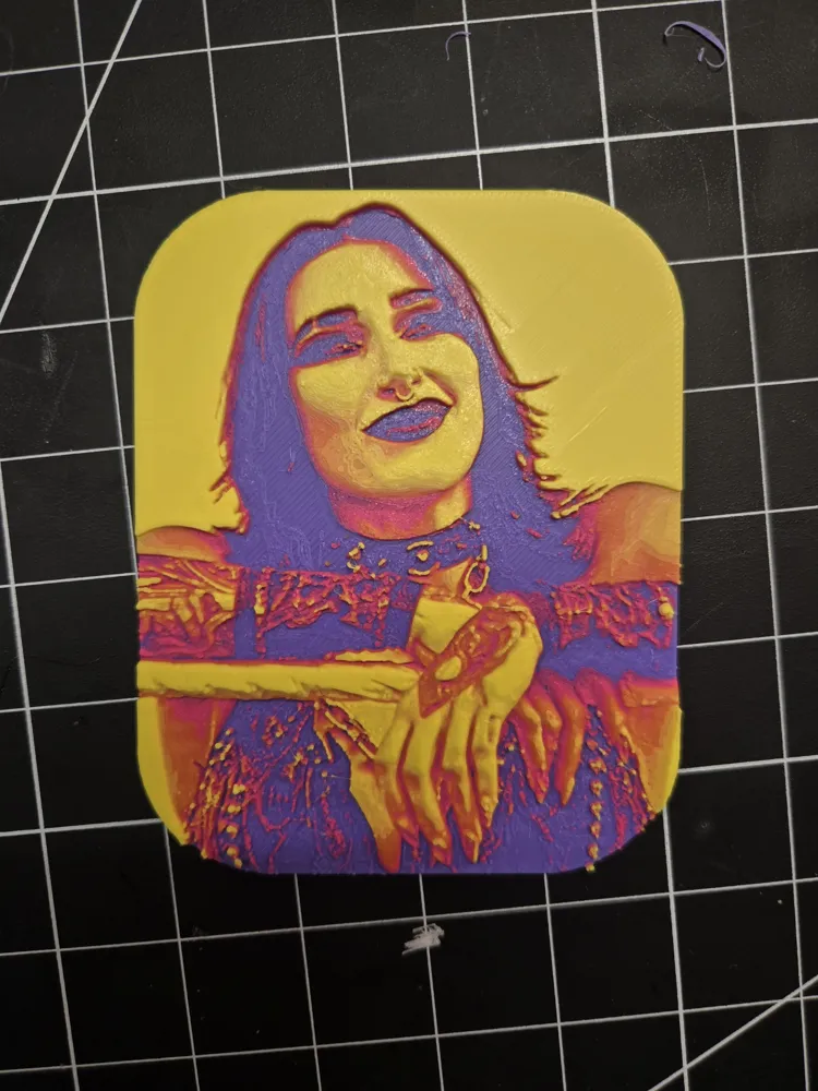 Rhea Ripley - Free 3D Print Model - MakerWorld
