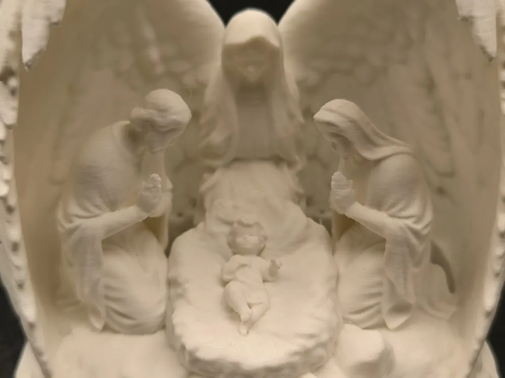 Illuminated Nativity Scene - Free 3D Print Model - MakerWorld
