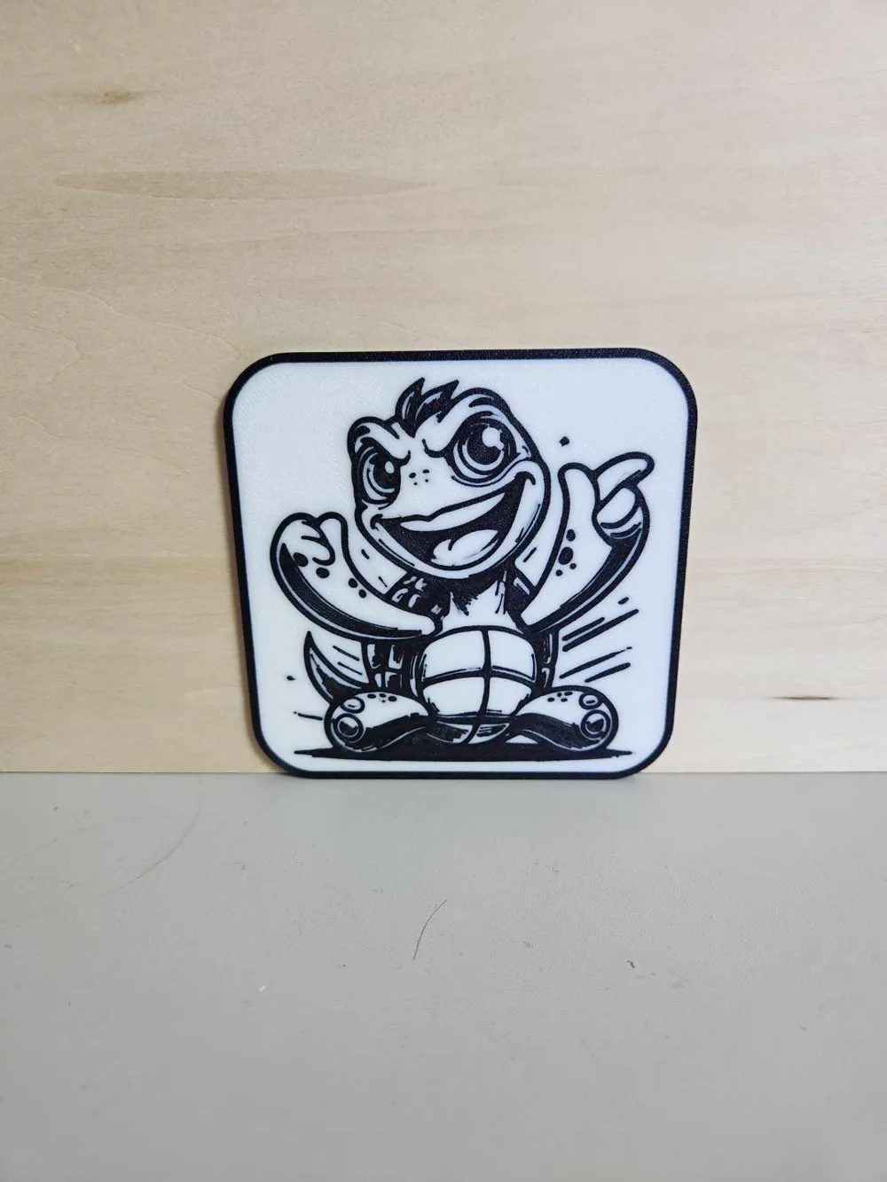Coaster - funny and quirky turtle by thenours MakerWorld: Download Free ...