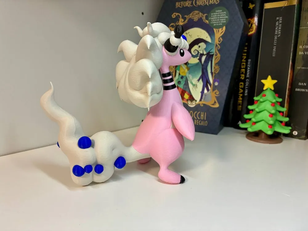 Mega Ampharos Shiny - Free 3D Print Model - MakerWorld