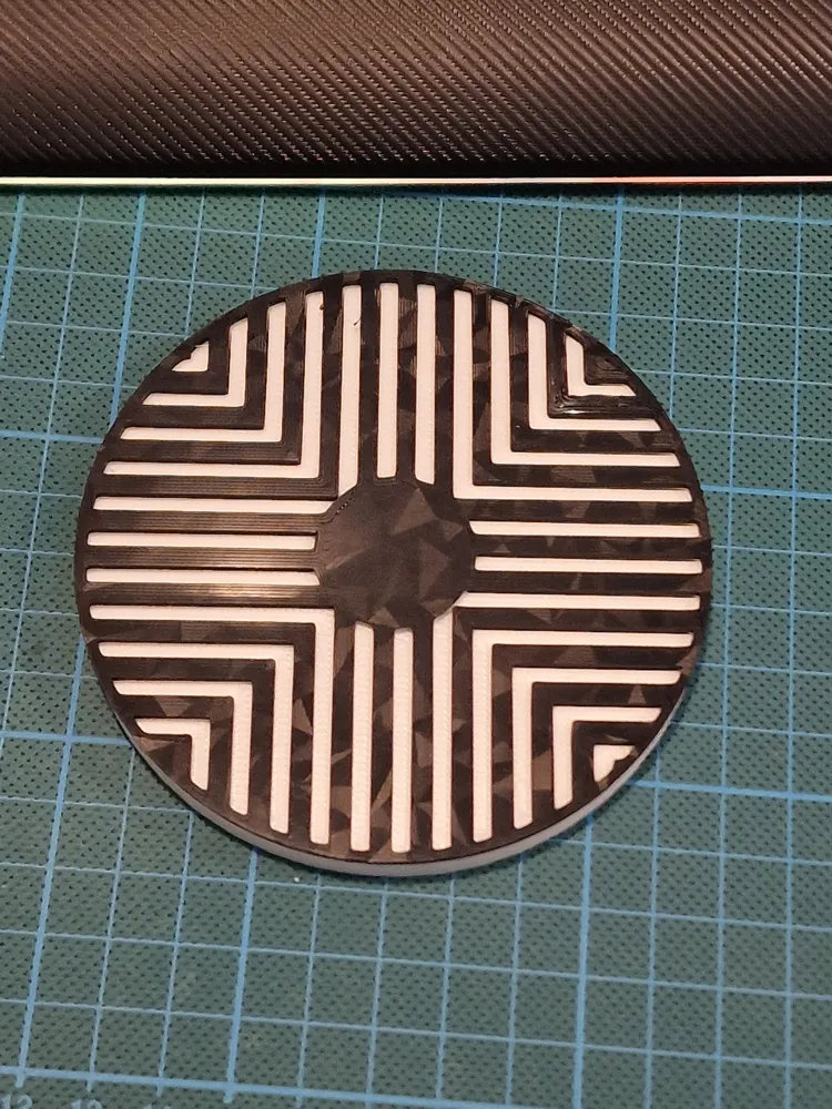 Trippy Spinning Coaster by cmykraftshop - MakerWorld