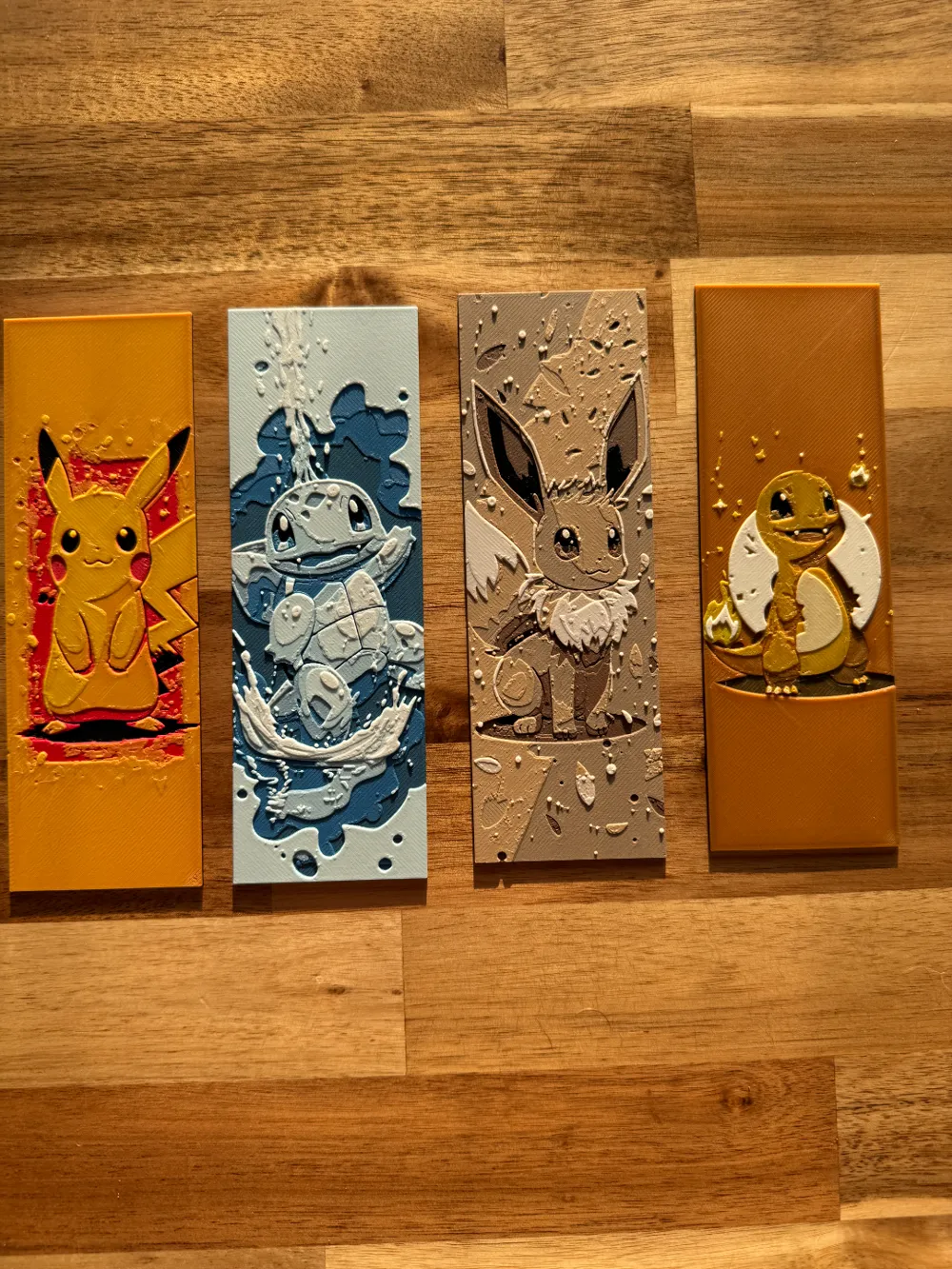 Pokemon Bookmark Collection #1 - Free 3D Print Model - MakerWorld