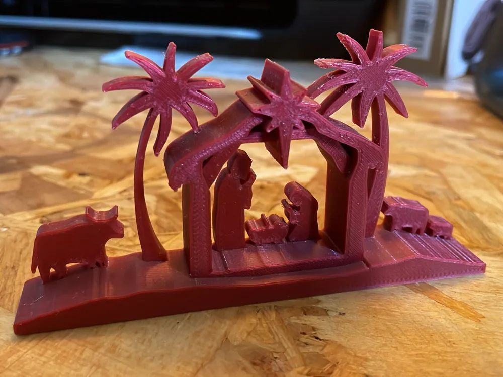 Christmas Nativity Scene by piervania MakerWorld: Download Free 3D Models