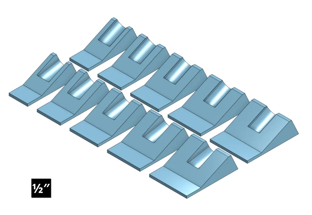 Modular Router Bit Storage: 6,8,12mm & ¼,½″ Shanks by Claymuh ...