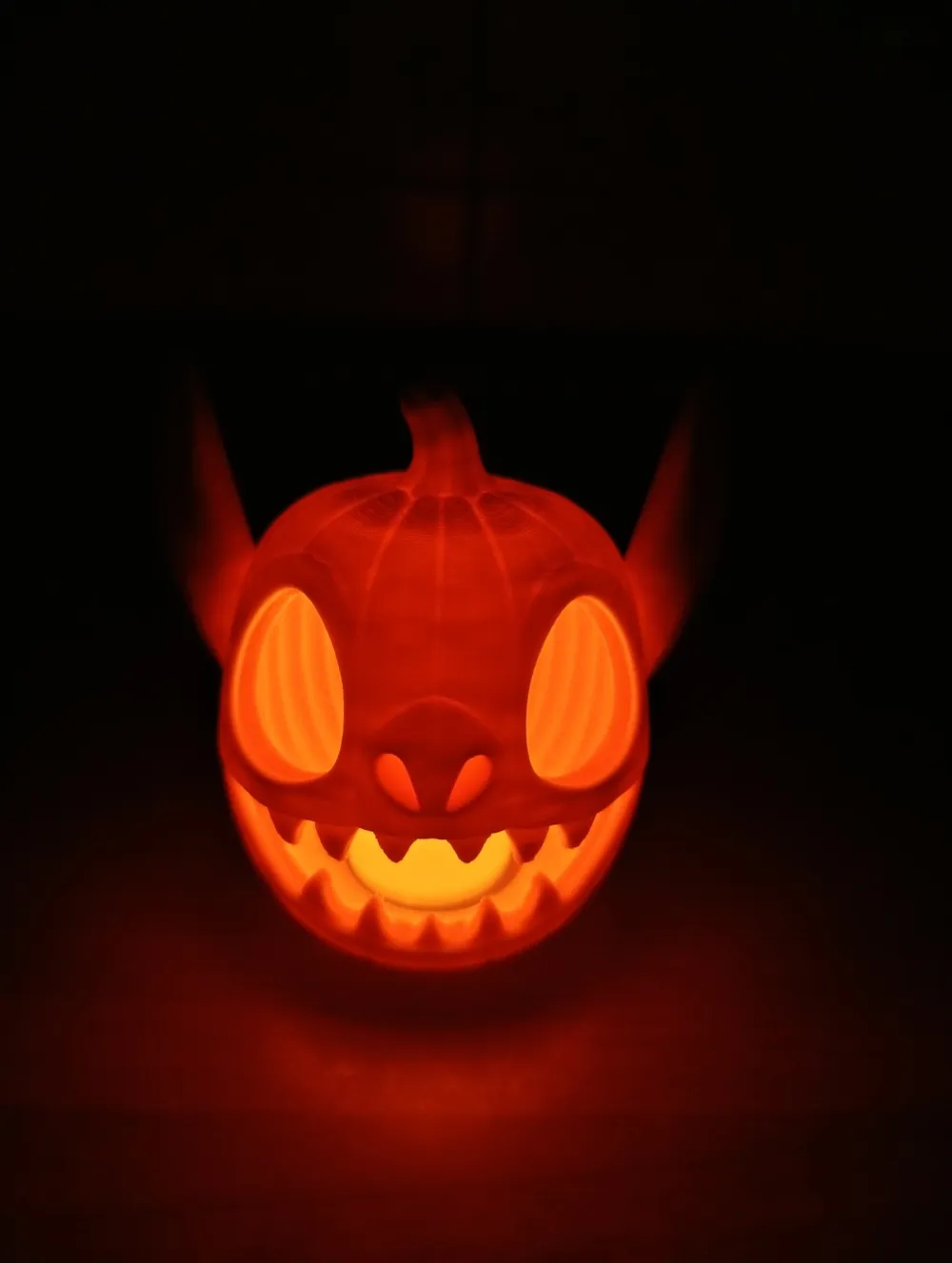 Stitch Pumpkin Halloween Lantern by Trimela3D MakerWorld: Download Free ...