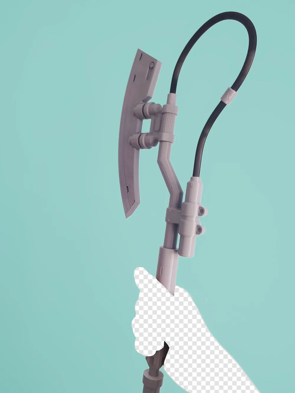 Handheld ZAKU HEAT HAWK [GQuuuuuuX Ver] by Archaeoid MakerWorld ...