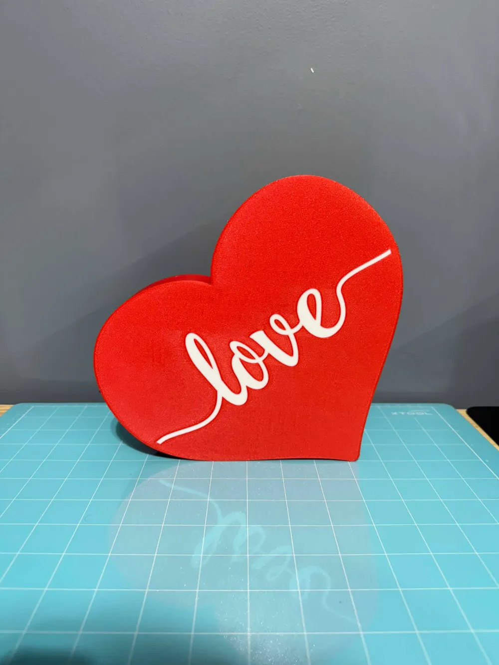 Storage Container: Valentines Day Love Cursive Box by Timinsk - MakerWorld
