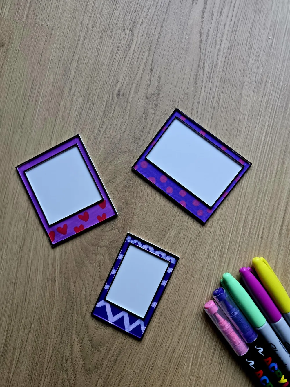 Photo Frame Polaroid DIY Coloring Craft Creative by Merilno3D - MakerWorld