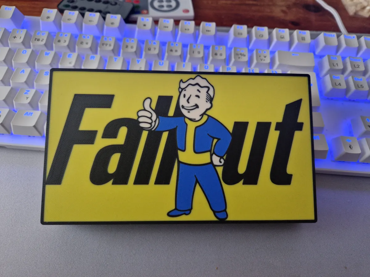 Fallout Leuchtkasten – Kostenloses 3D-Druckmodell – MakerWorld