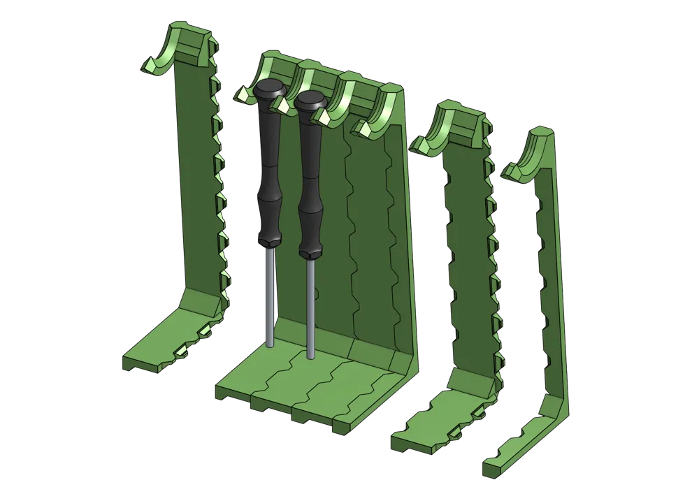 Modular Wera Kraftform Micro Hanger Stand by heapstar - MakerWorld