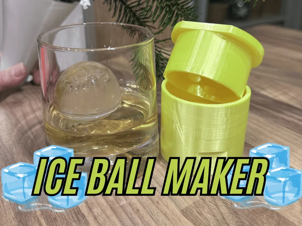 Ice Ball Maker by Muovi MakerWorld: Download Free 3D Models