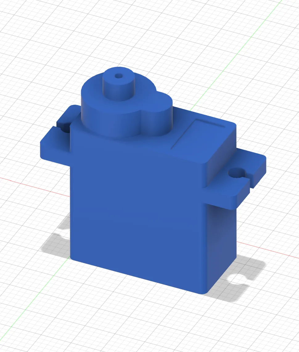 SG90 Micro Servo 9g with .step by Konig MakerWorld: Download Free 3D Models