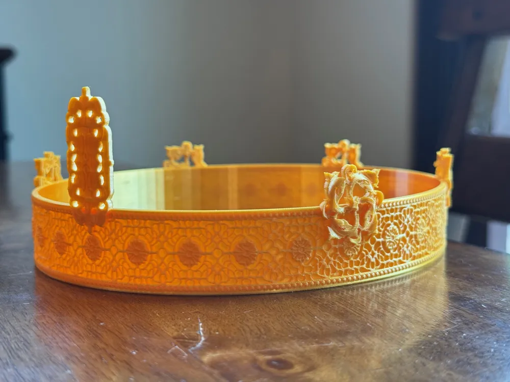 Uther Pendragon Crown (BBC Merlin) by krayt dragon MakerWorld: Download ...