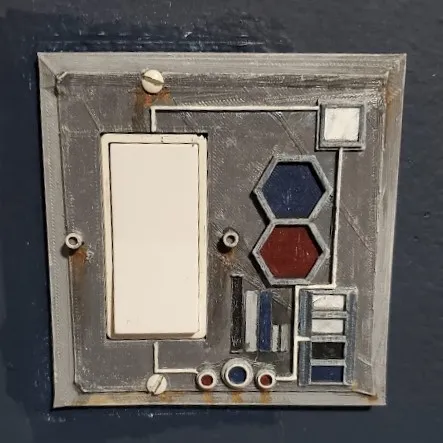 Star Wars - inspired Light Switch Plate by jedimasta - MakerWorld