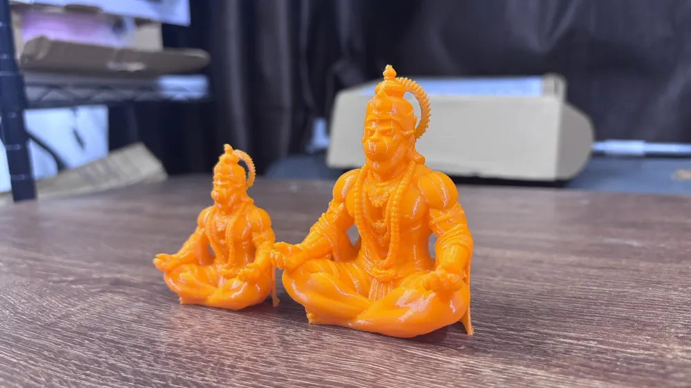 God Hanuman - The Gaurdian - Free 3D Print Model - MakerWorld