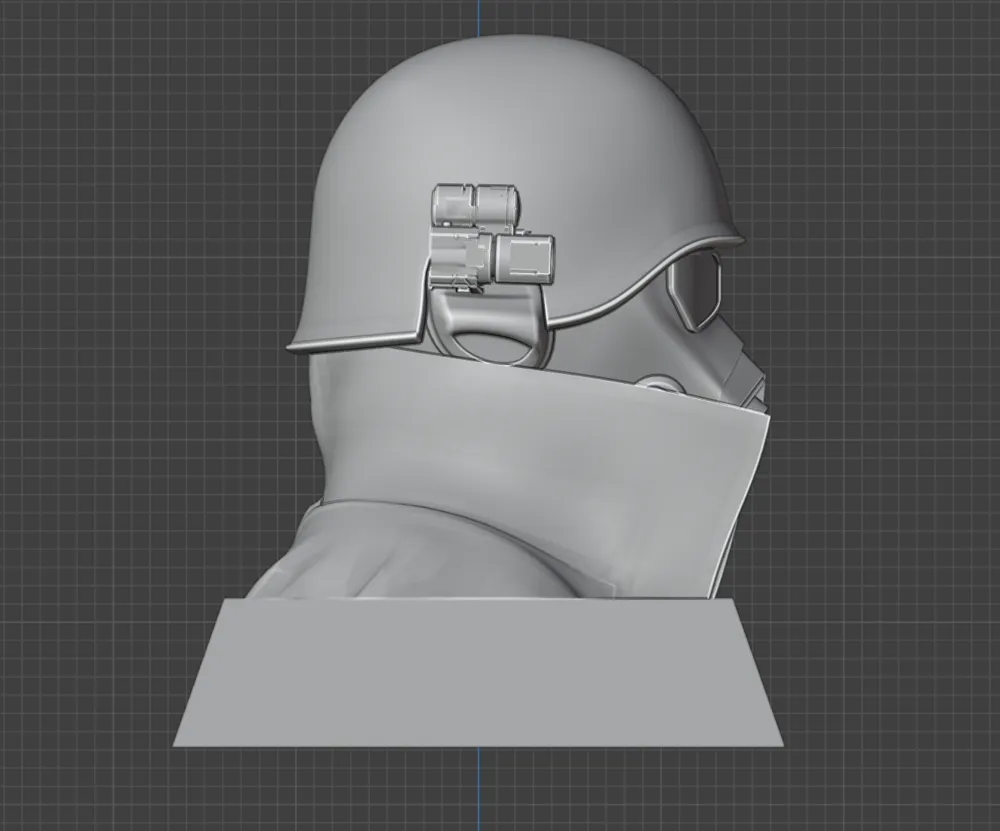 FALLOUT NEW VEGAS RANGER BUST - Free 3D Print Model - MakerWorld