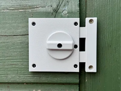 door latch 3d print model download - MakerWorld