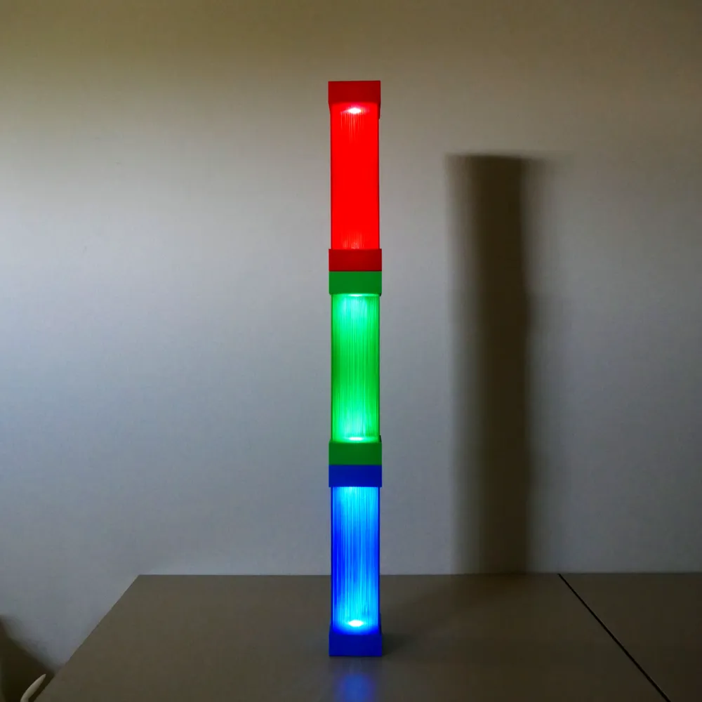 Double LED String Lamp - Free 3D Print Model - MakerWorld