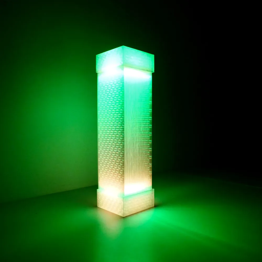 Double LED String Lamp - Free 3D Print Model - MakerWorld