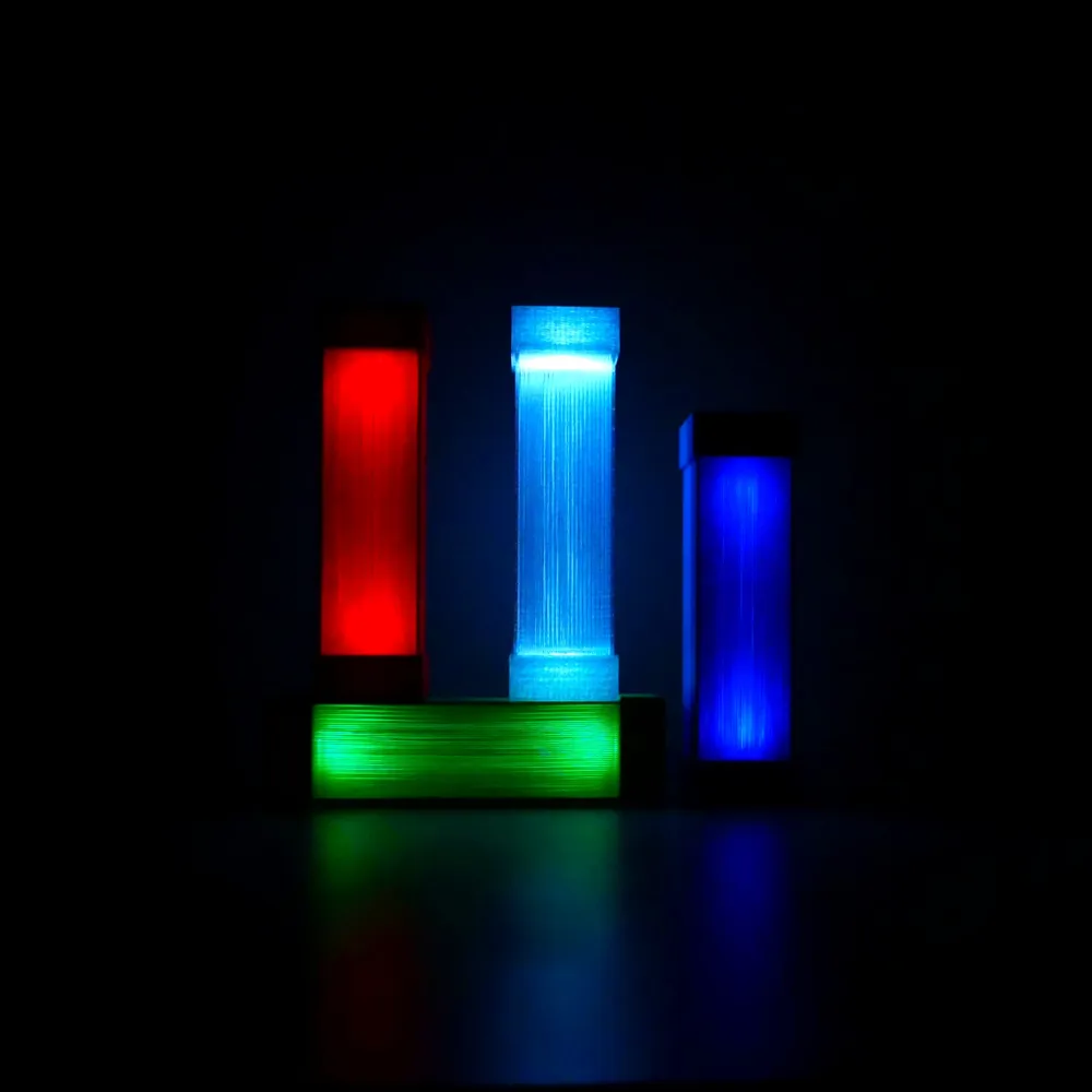 Double LED String Lamp - Free 3D Print Model - MakerWorld