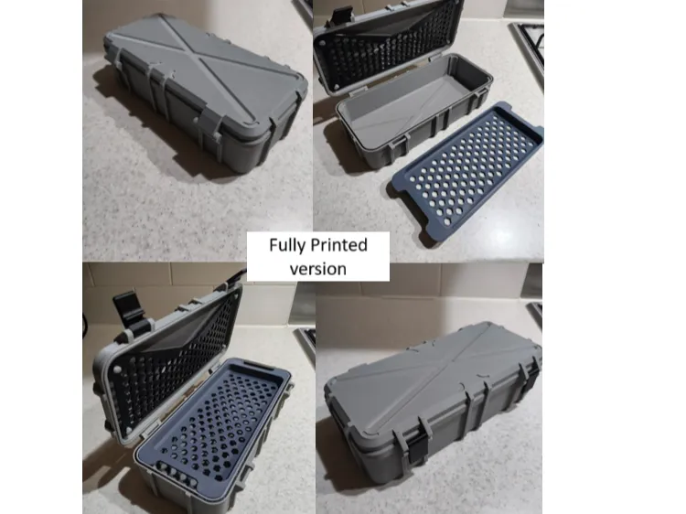 Fully Printed Rugged Hard Shell Case - Free 3D Print Model - MakerWorld