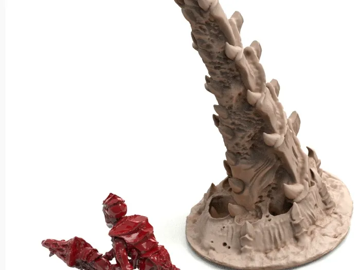 Wargame Alien Terrain for Grimdark - Free 3D Print Model - MakerWorld