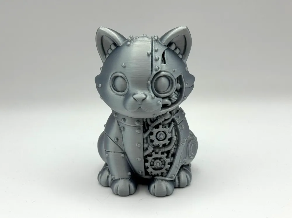 Cybrrr Cat – Steampunk Sentinel by Stigern MakerWorld: Download Free 3D ...