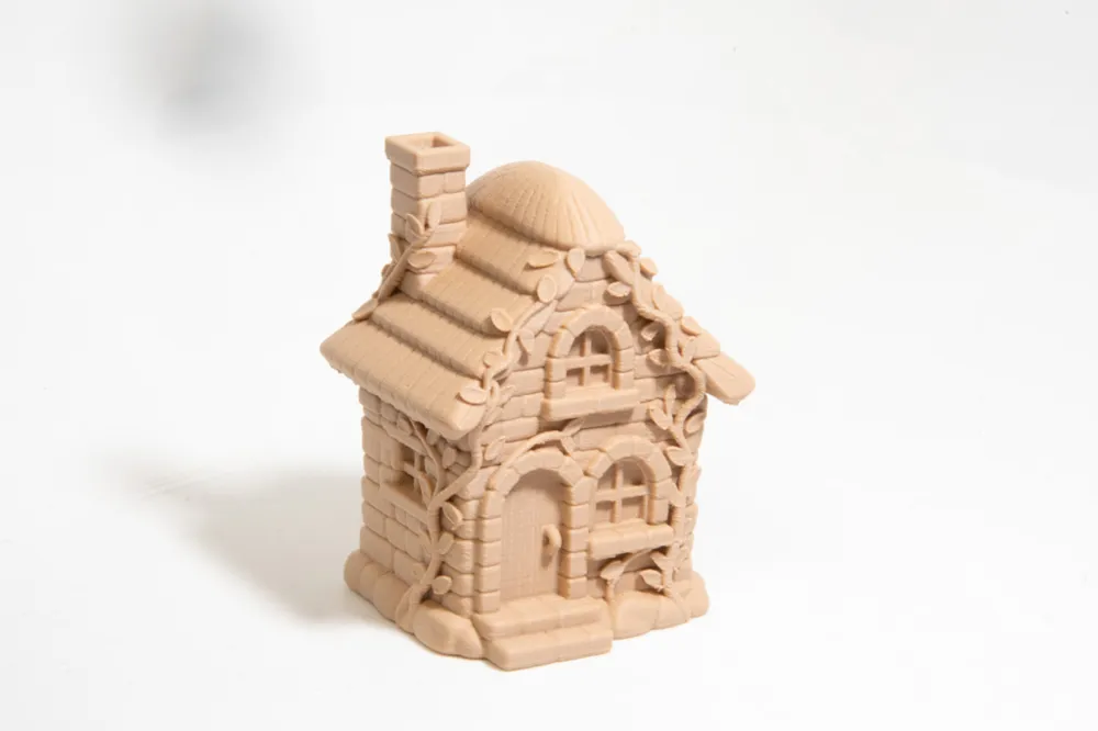 Thatched Roof Fairy House - Free 3D Print Model - MakerWorld