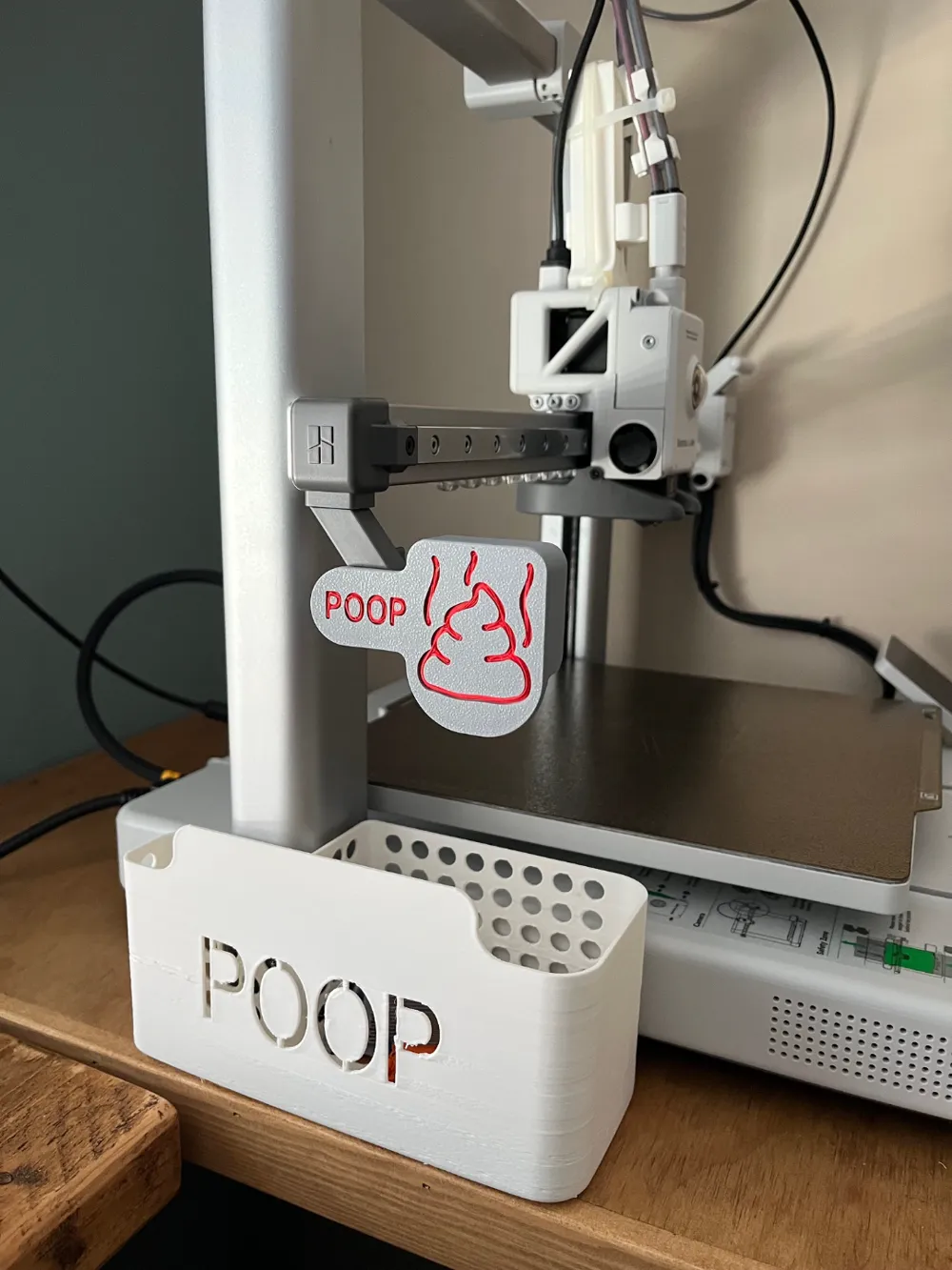 Bambu A1 poop deflector - Free 3D Print Model - MakerWorld