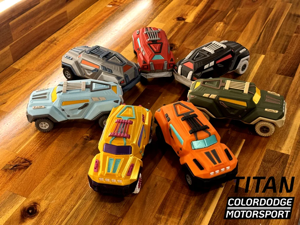 Colordodge Motorsport Titan Toy Truck Kit by colordodge - MakerWorld