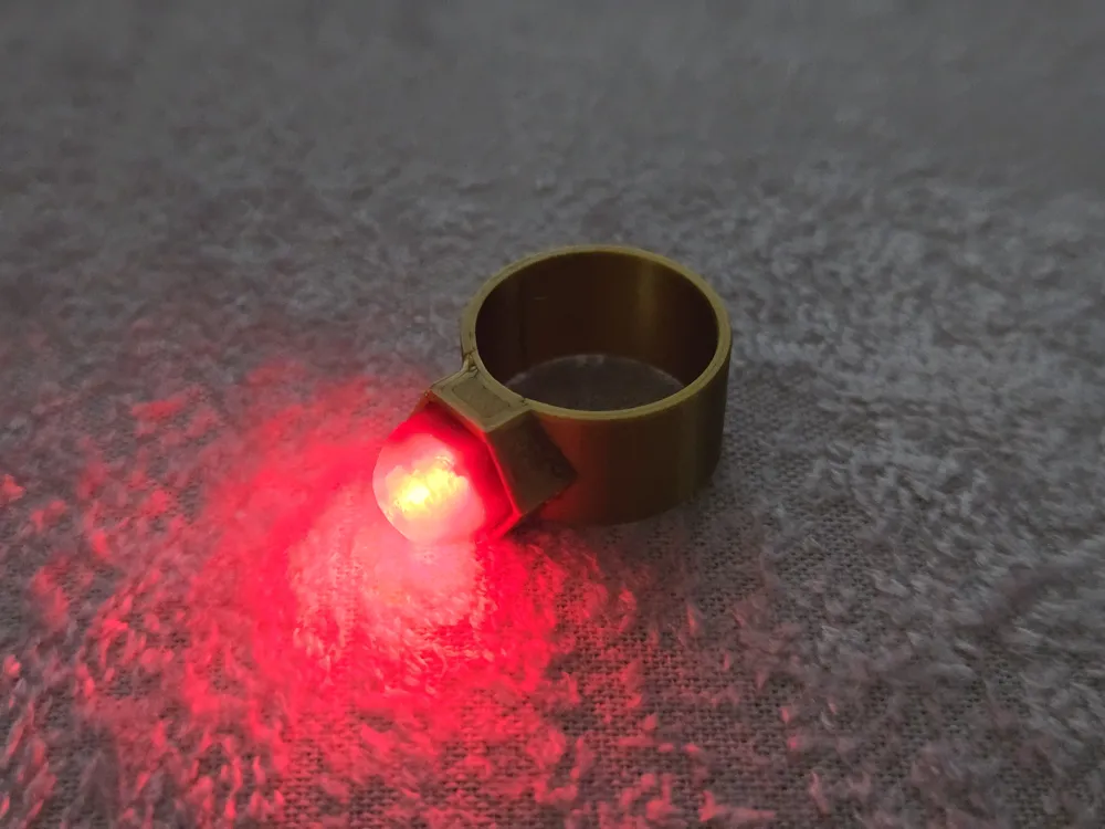 Crystal Led Ring by Jaatinen3D MakerWorld: Download Free 3D Models