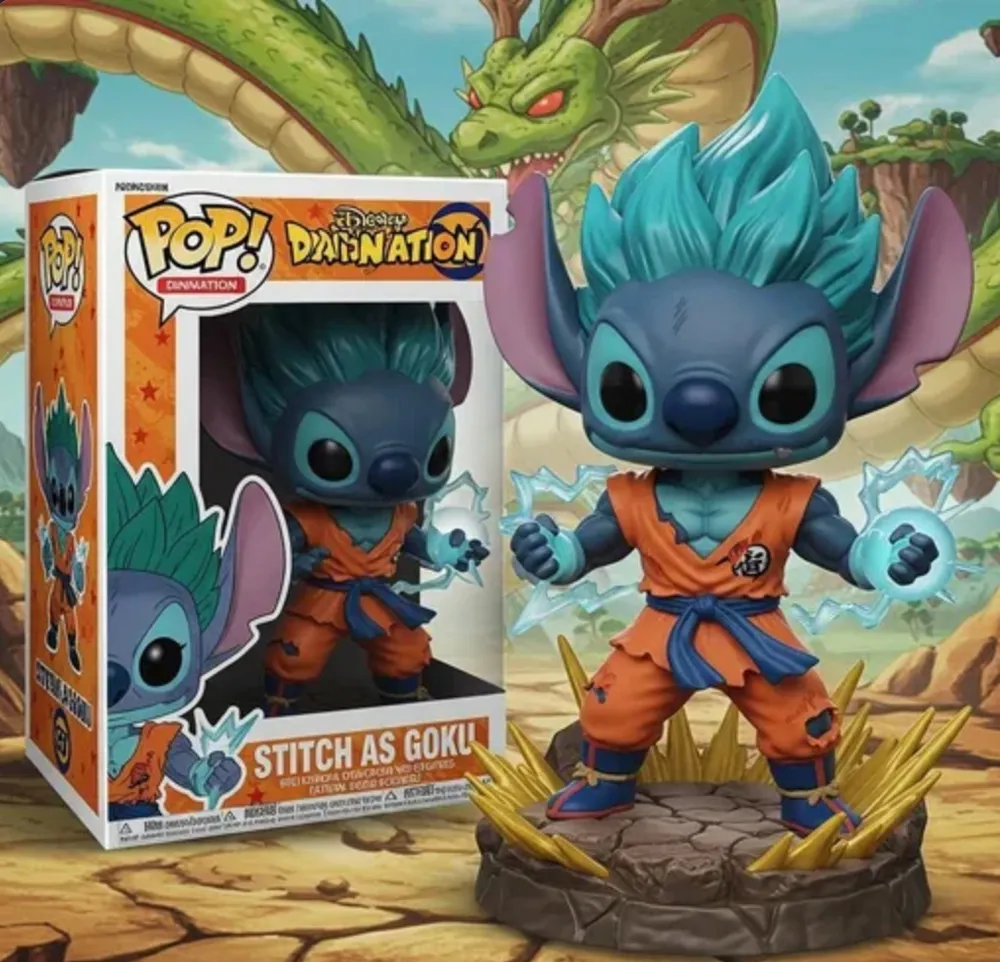 Stitch as Super Saiyan God – Dragon Ball Edition by Tincho El Carpincho MakerWorld: Download ...