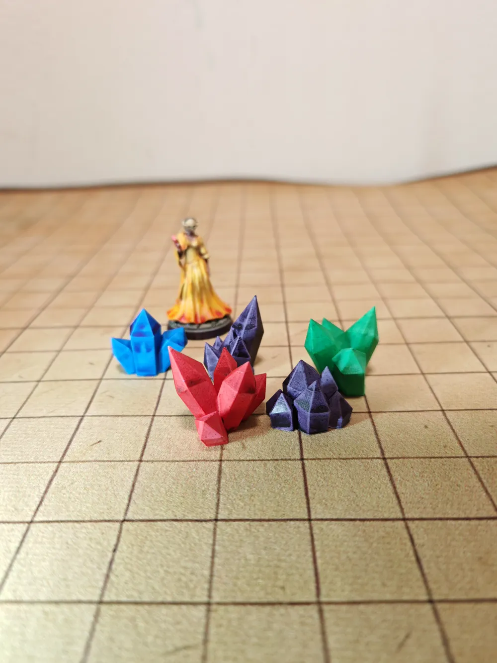 Crystals for DnD, Board Game, Diorama, or Decor - Free 3D Print Model ...