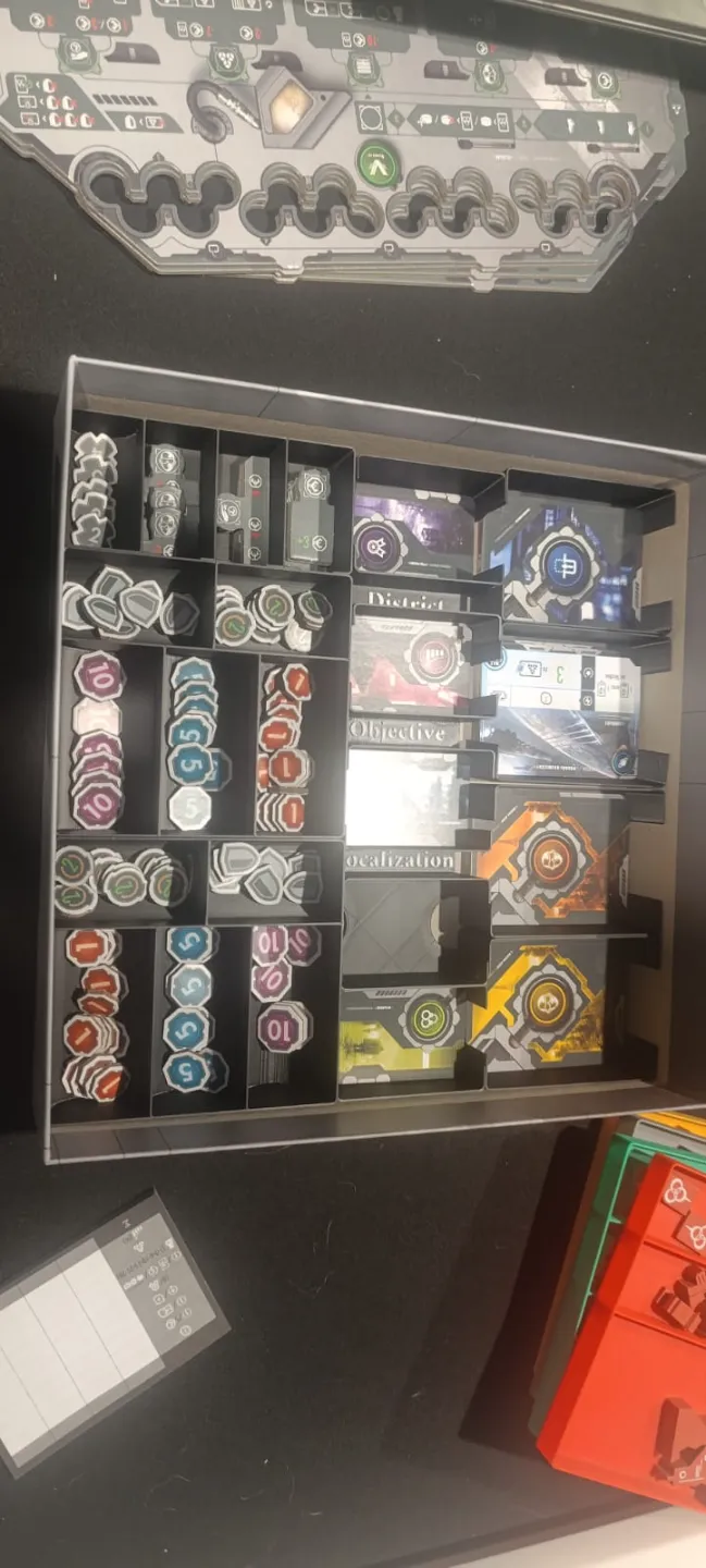Virtual revolution board game insert by AteCzek - MakerWorld