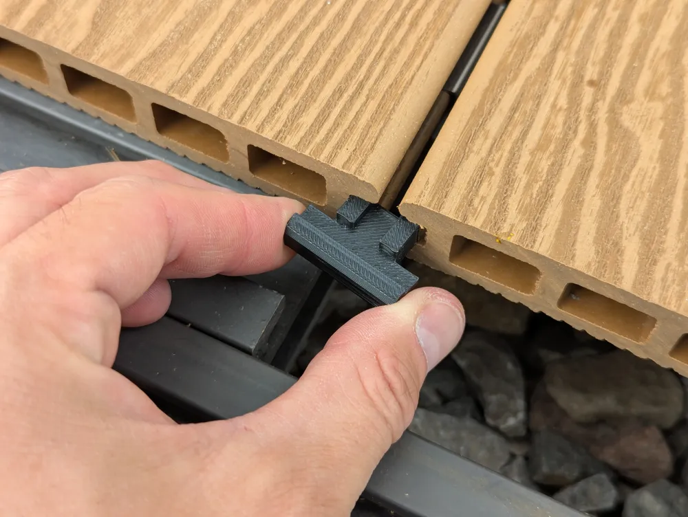 Composite Deck Picture Frame Board with Overhang by MrStolarsky ...