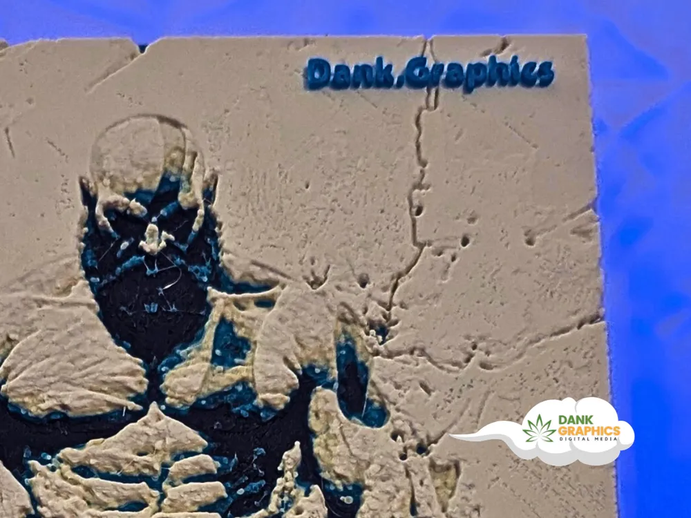 Kratos 2D Print by DankGraphics (HueForge) by DankGraphics3D - MakerWorld