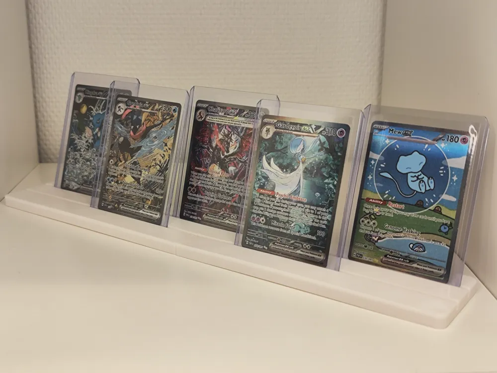 Pokemon TCG Dual Toploader Card Stand 36 cm by Crizzy MakerWorld ...