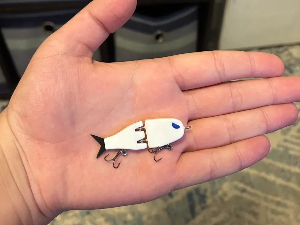 Legendary Super Glide Bait! - Free 3D Print Model - MakerWorld