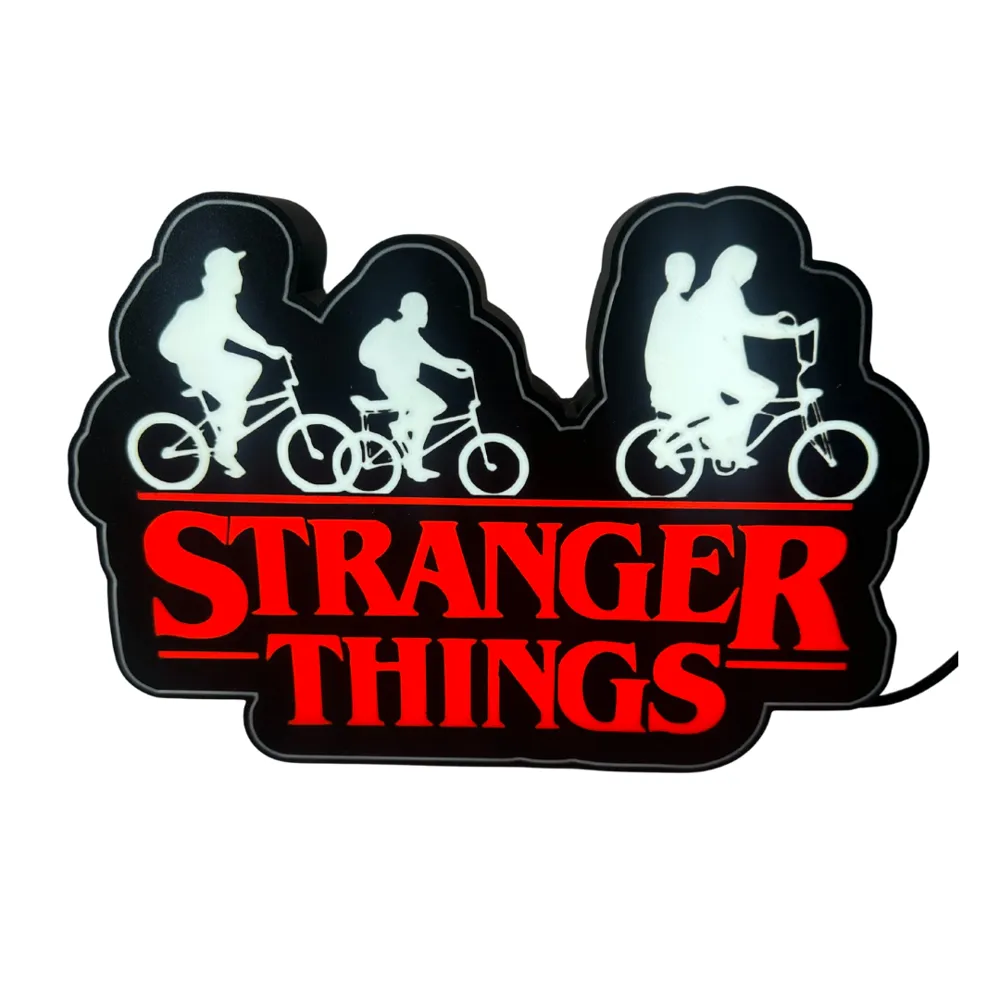 Guirlande lumineuse Stranger Things - Modèle d'Impression 3D Gratuit ...