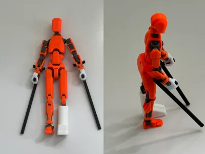 Dummy 13 Broken Leg and Crutches by Machtrim MakerWorld: Download Free ...