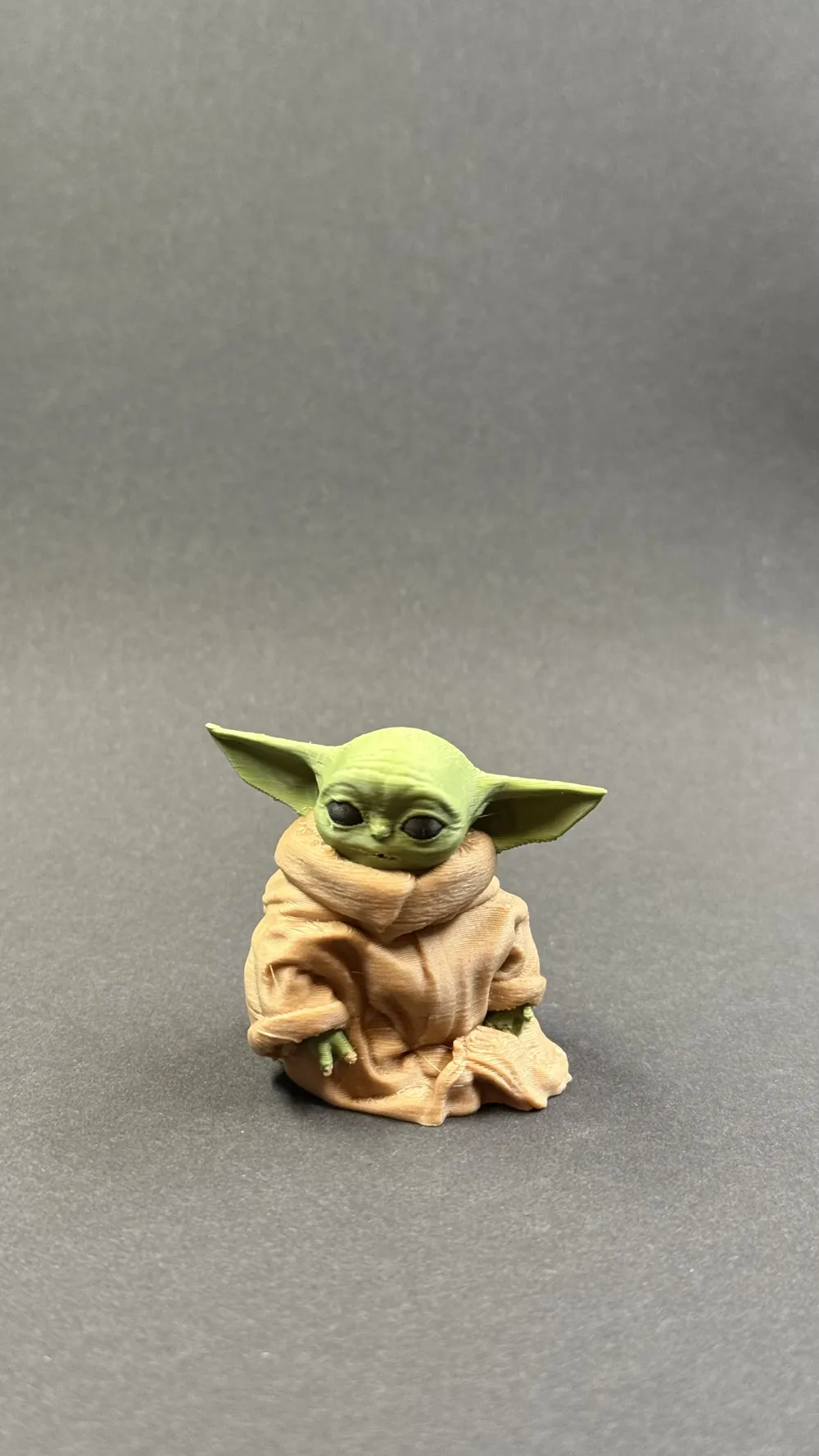 Sitting Grogu - cute Baby Yoda figure - Free 3D Print Model - MakerWorld