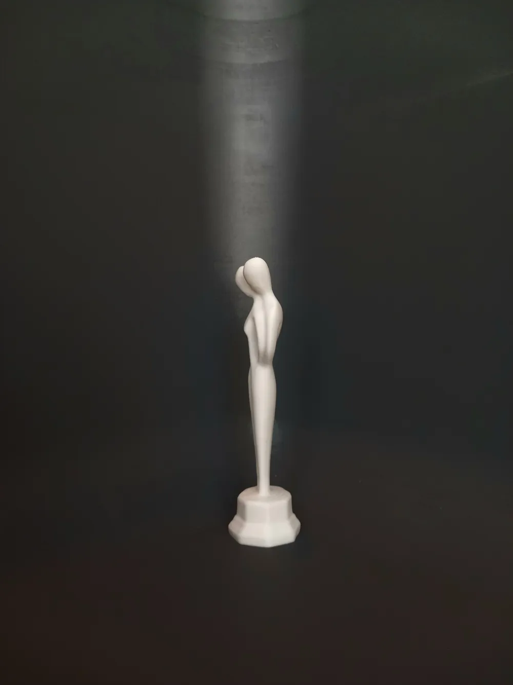 Abstract Couple in Love – Modern Art Figurine - Free 3D Print Model ...