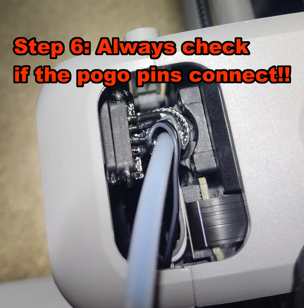 P1S fan cover quick disconnect magnetic pogo pins - Free 3D Print Model ...