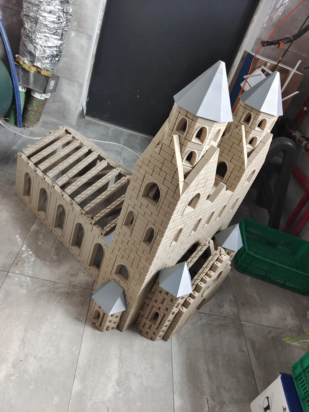 Catedral or Castle Blocks Bricks Build Your Dream - Free 3D Print Model - MakerWorld