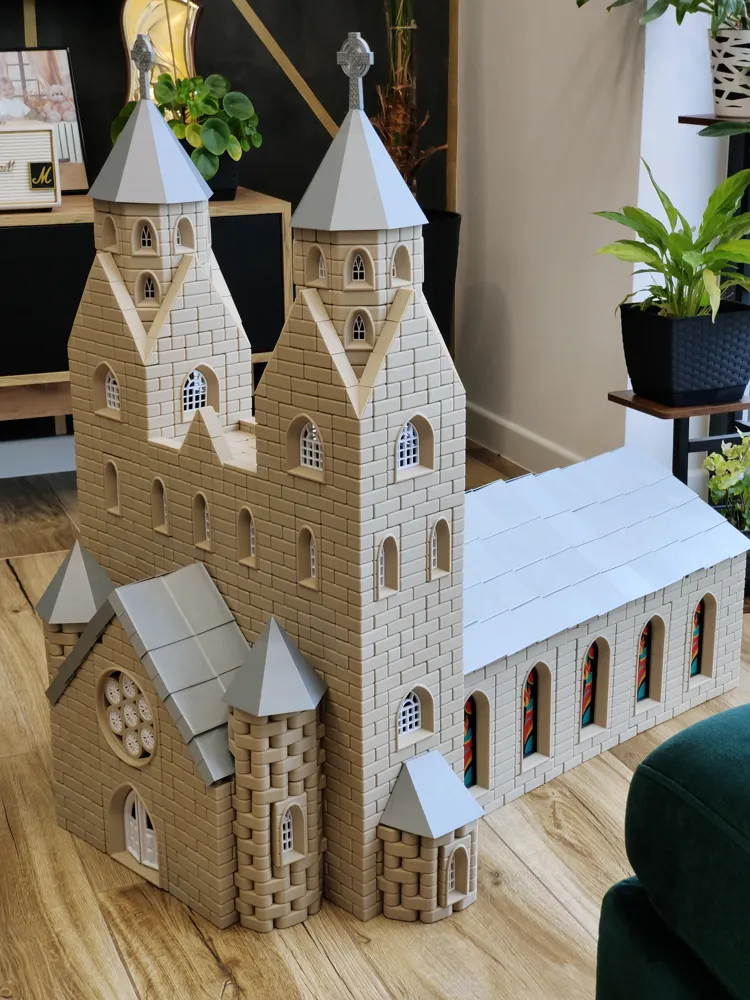 Catedral or Castle Blocks Bricks Build Your Dream - Free 3D Print Model - MakerWorld