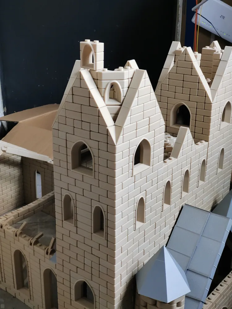 Catedral or Castle Blocks Bricks Build Your Dream - Free 3D Print Model - MakerWorld