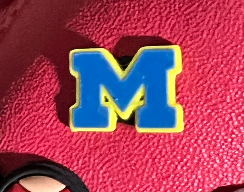 University of Michigan Jibbitz - Crocs Shoe Charm by user_3040493190 ...