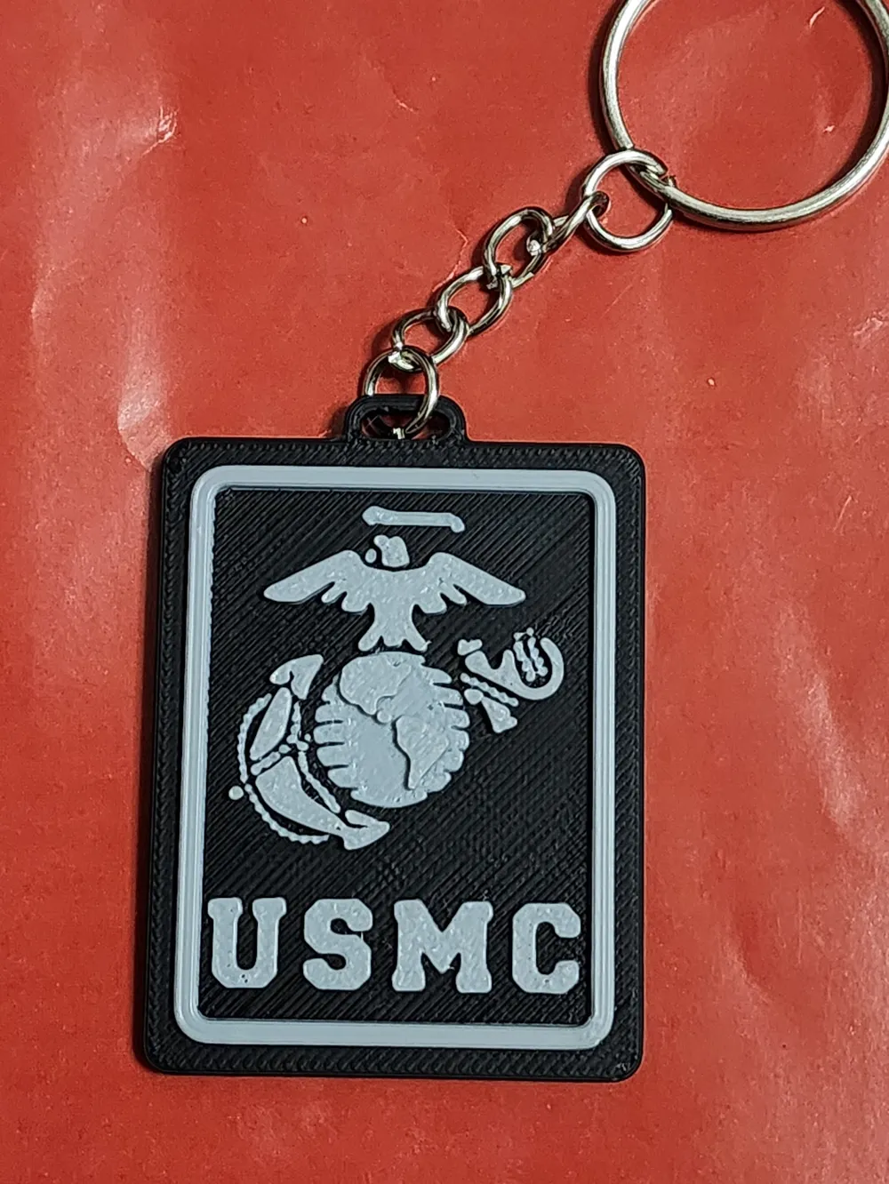 Marines Key Chain (NFC) - Free 3D Print Model - MakerWorld