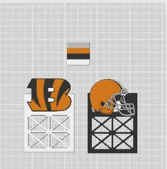 Football Card Dividers - All NFL Team by MathRix MakerWorld: Download ...