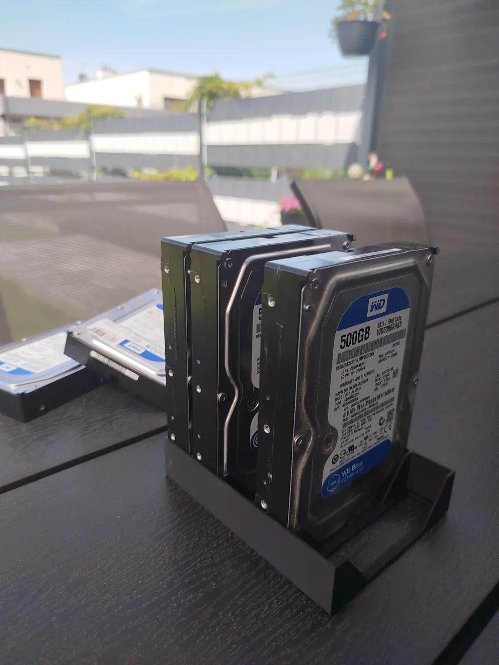 3.5" HDD Storage / Tray - 5x drives 1h print by sniki MakerWorld ...